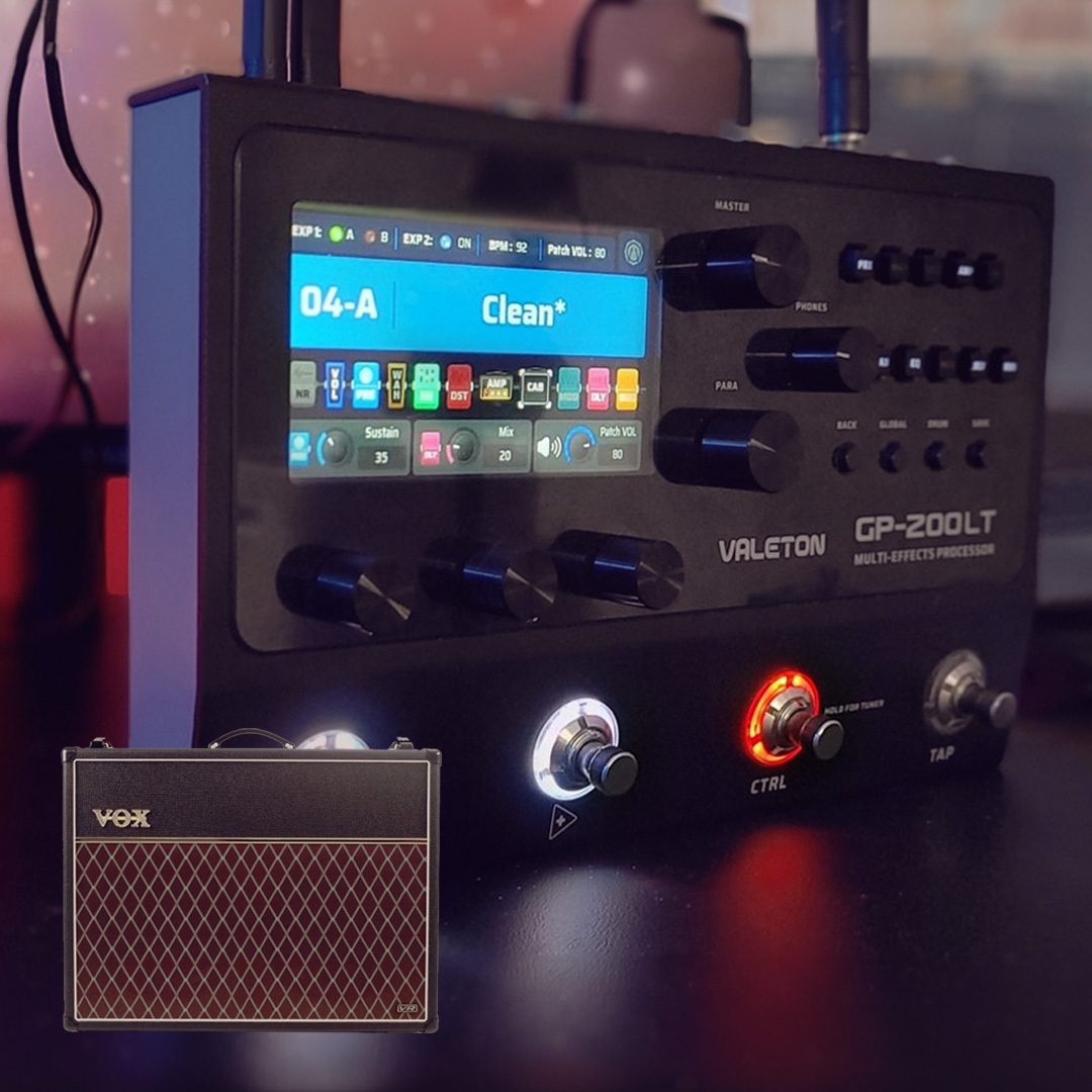 Presets Pack Valeton GP200 | LT | JR – Vox AC30 - Hismael GTR